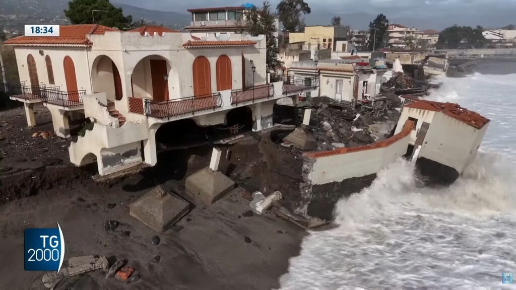 Ciclone Harry devasta il Sud: onde di 16 metri e danni record| CultWeb.it